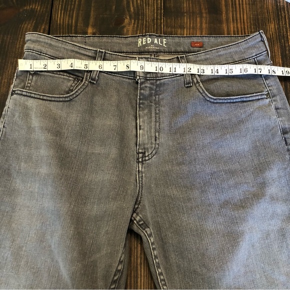 Red Ale | Jeans | Red Ale Jeans Mens 34 Short Gray Denim Slim Leg Fit ...